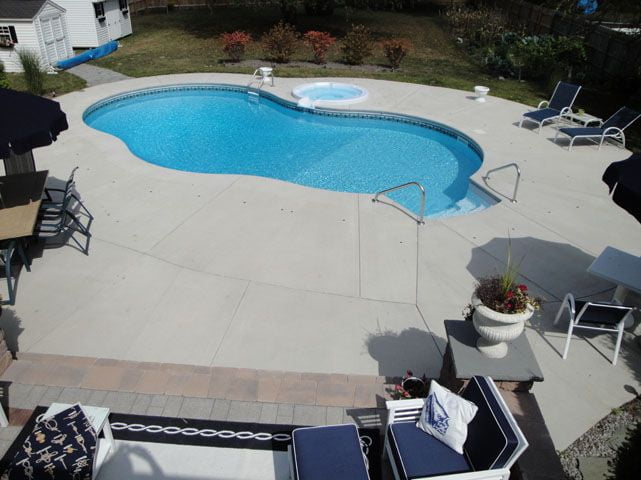 In Ground Pool Spill-Over Spas - North Eastern Pool & Spa